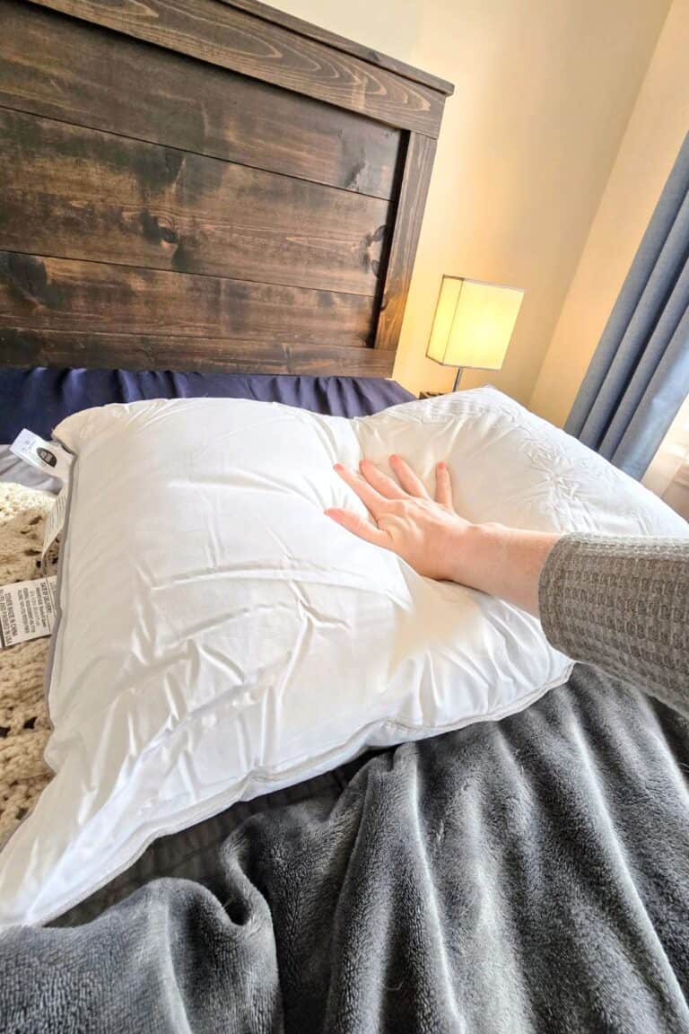 FluffCo Down Alternative Pillow Review - Abloom Decor