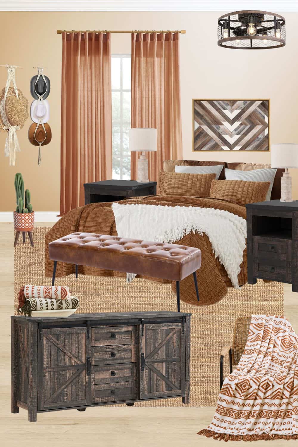 Western Bedroom Designs Western Refresh: Spare Bedroom Edition Farm