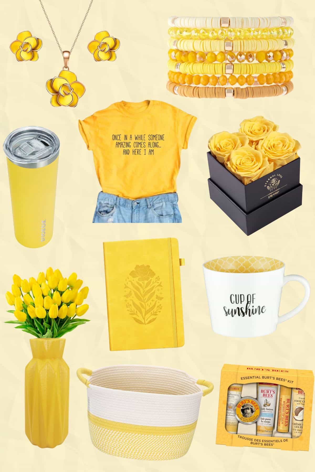 21 Yellow Gift Basket Ideas to Brighten Any Day