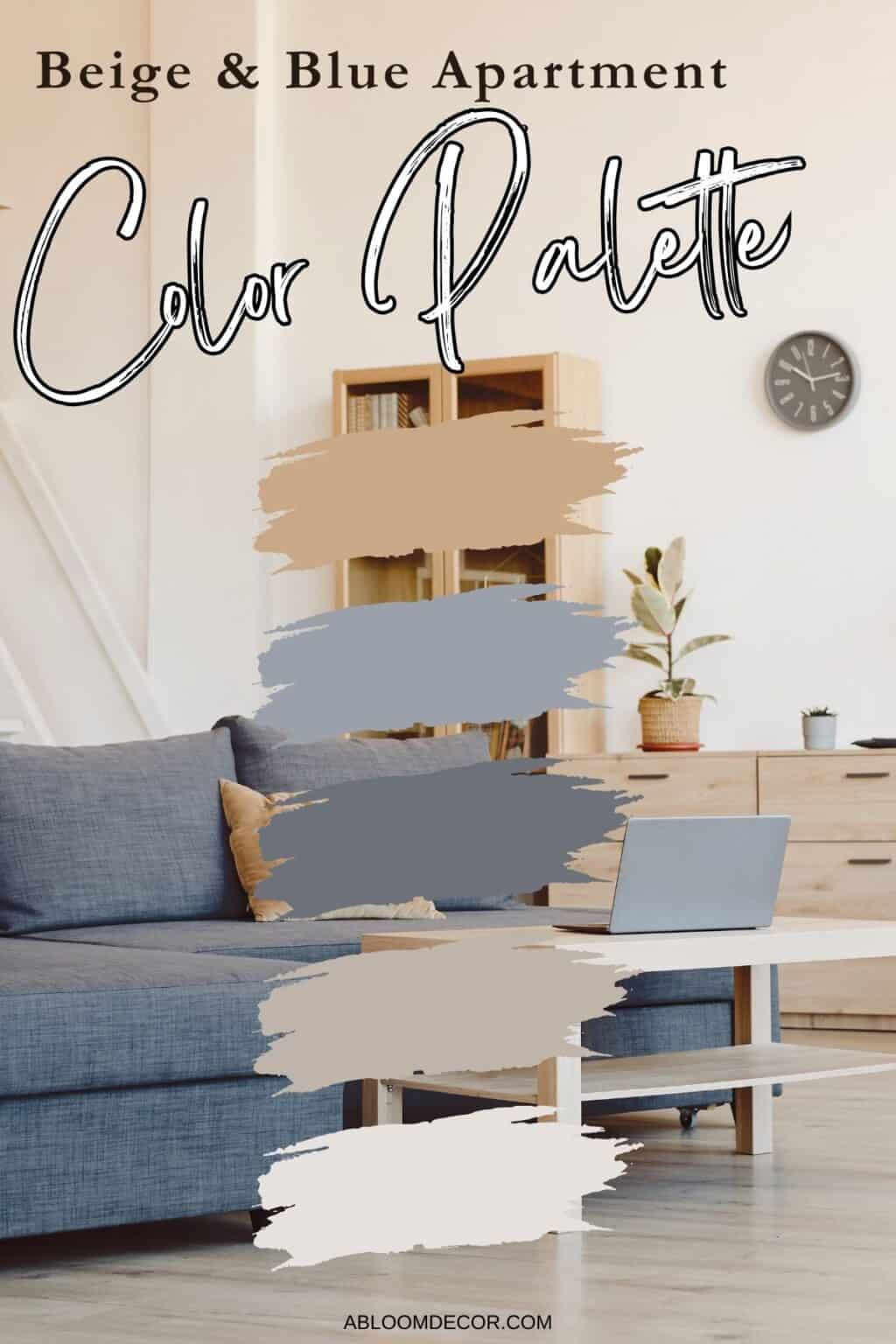 Cozy Denim Color Palette for Home Decor With Paint Colors