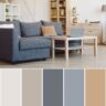 Cozy Color Palette with Hex Codes and Paint Color Matches