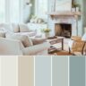 Cozy Color Palette with Hex Codes and Paint Color Matches