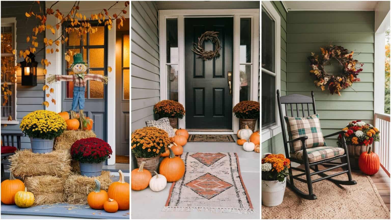 20+ Fall Porch Decor Ideas for a Cozy Fall Vibe