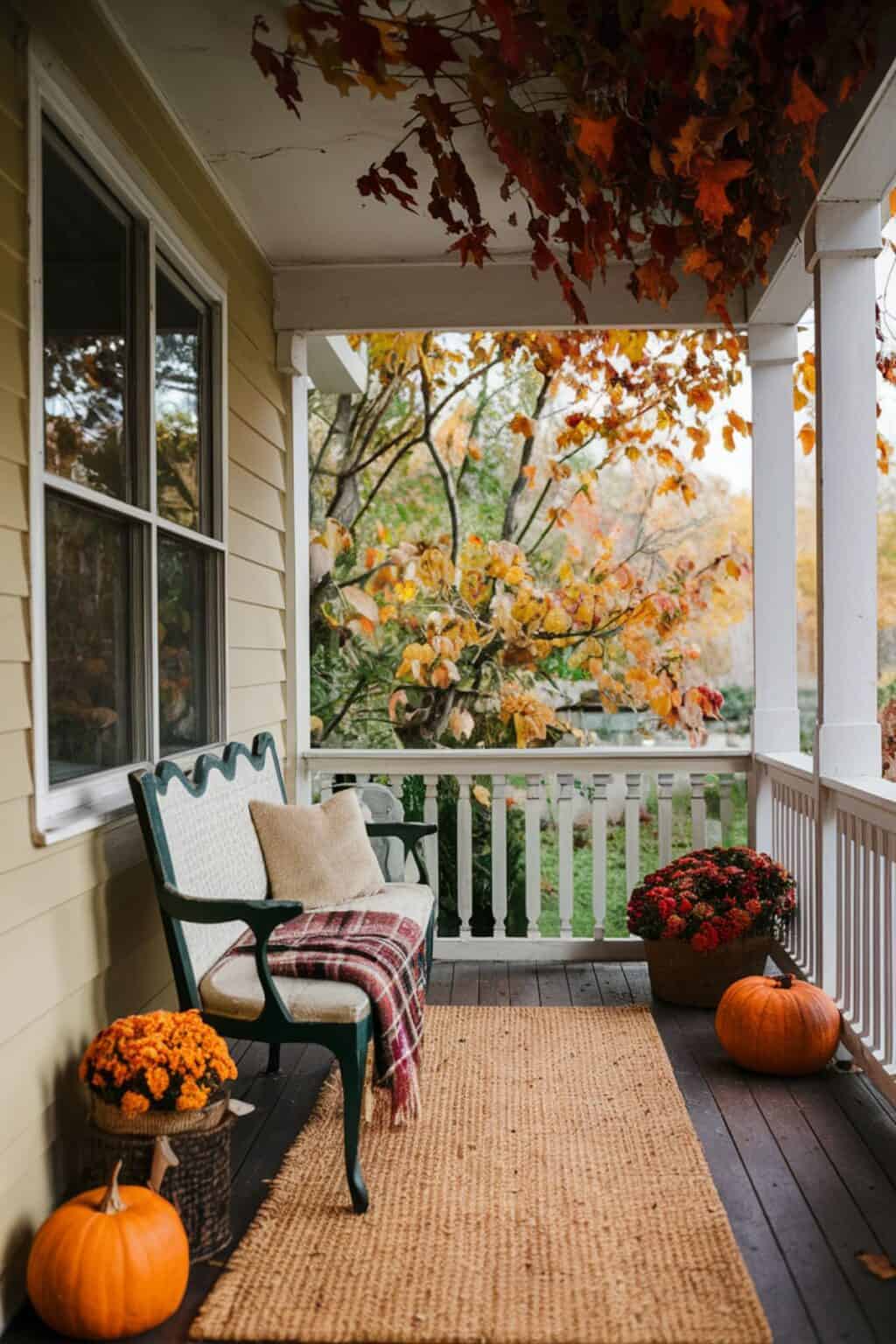 20+ Fall Porch Decor Ideas for a Cozy Fall Vibe