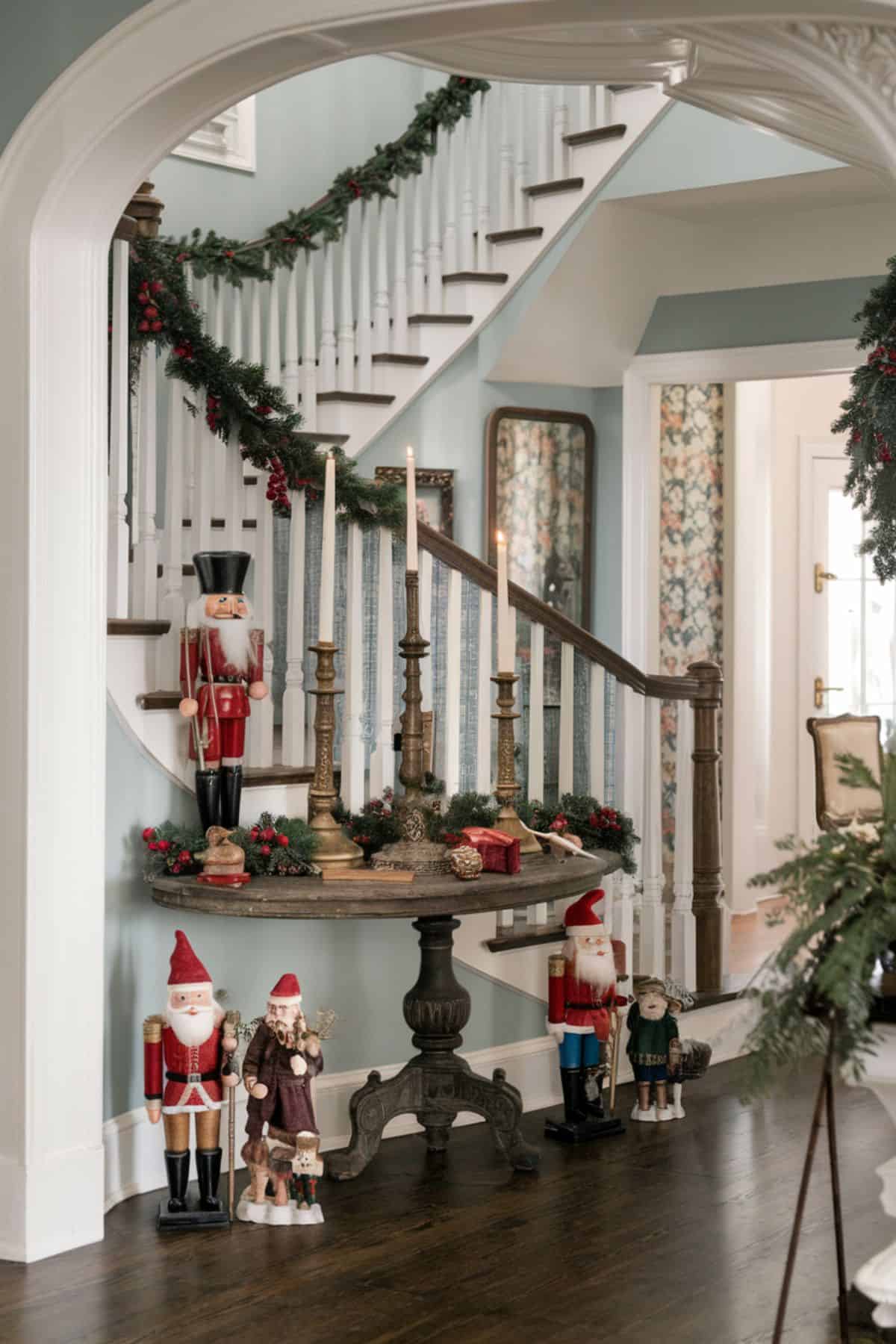 15 Festive Christmas Entryway Decor Ideas You'll Love