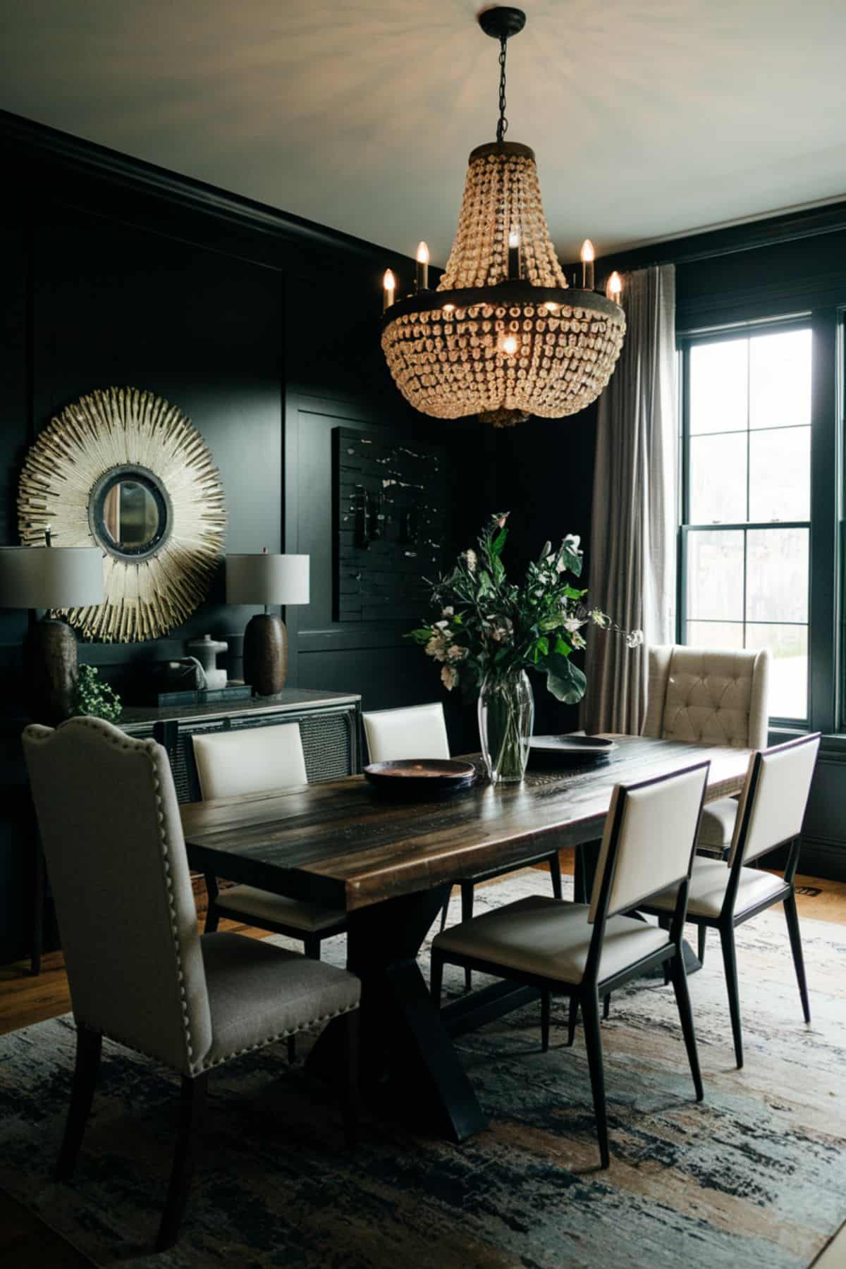 24 Moody Dining Room Ideas to Inspire Your Dramatic Style