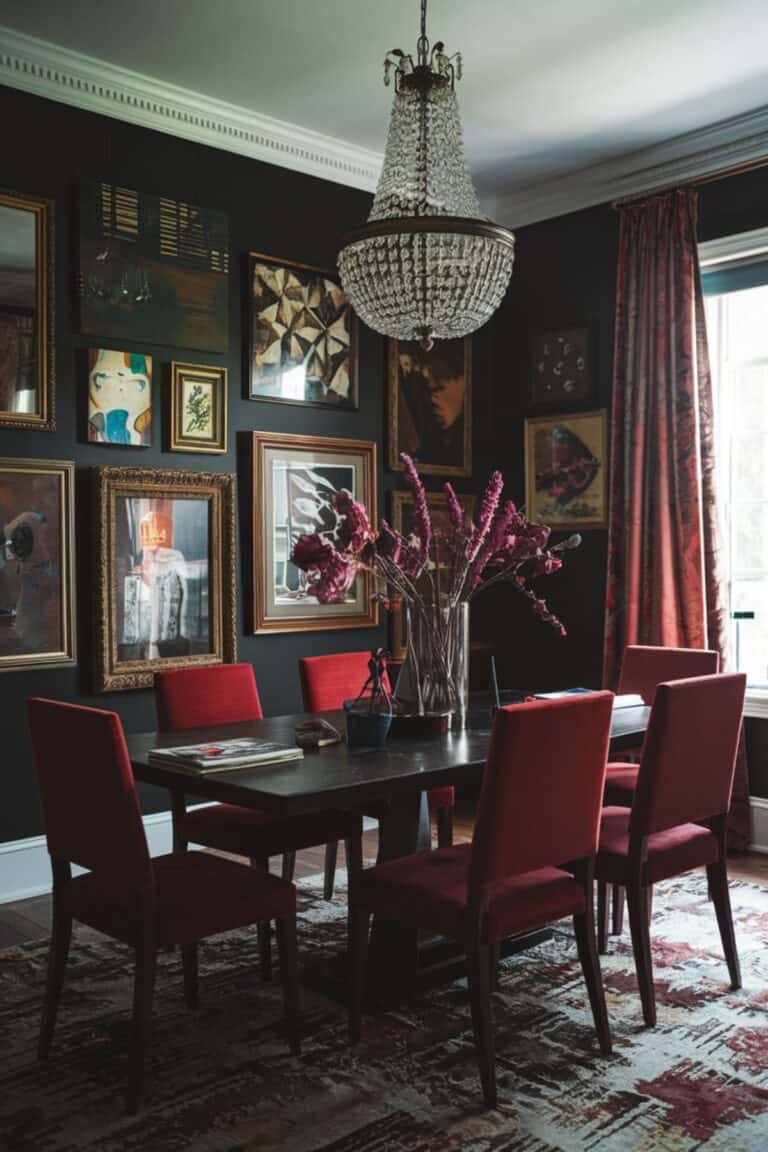 24 Moody Dining Room Ideas to Inspire Your Dramatic Style