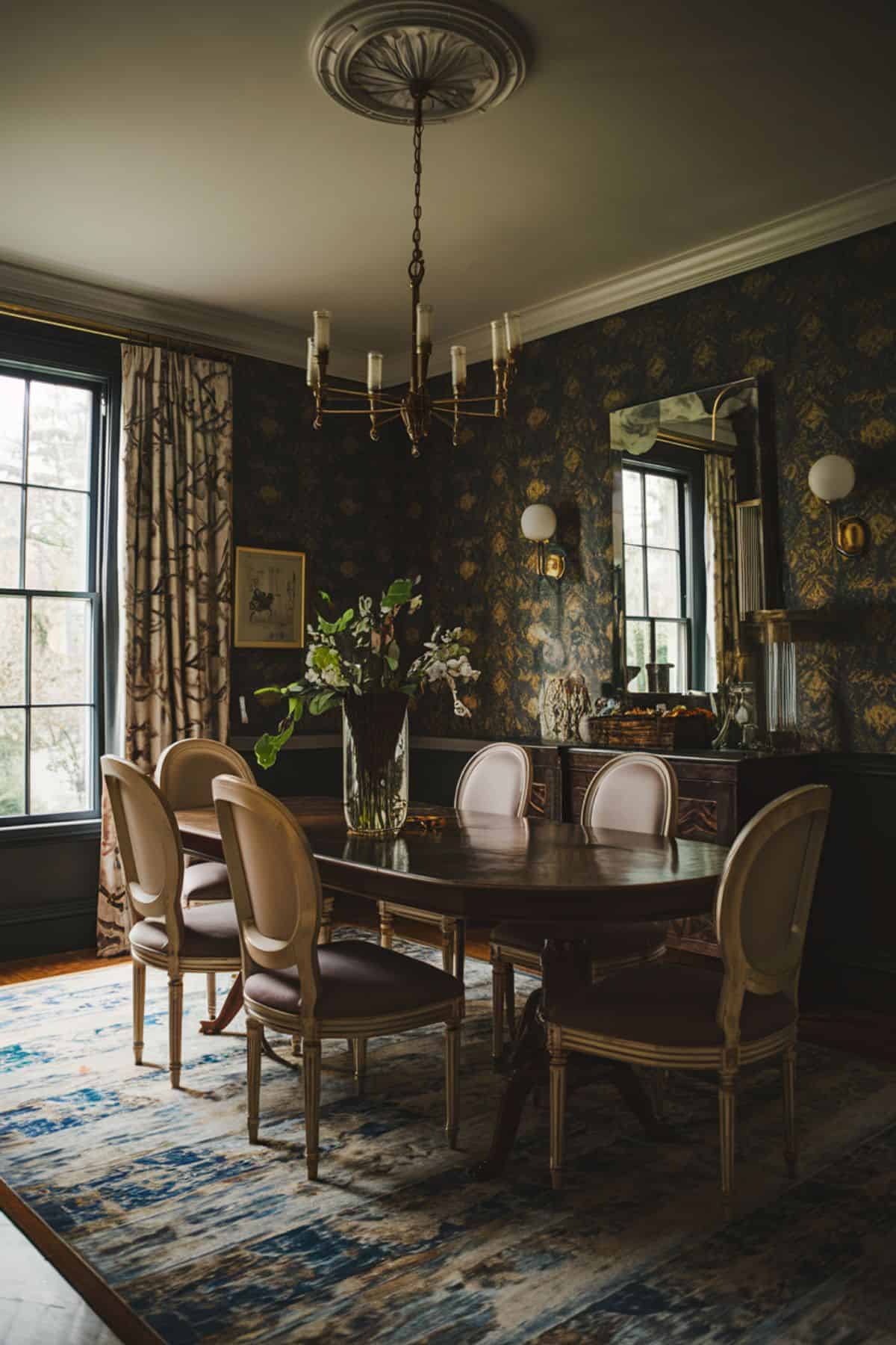 24 Moody Dining Room Ideas to Inspire Your Dramatic Style