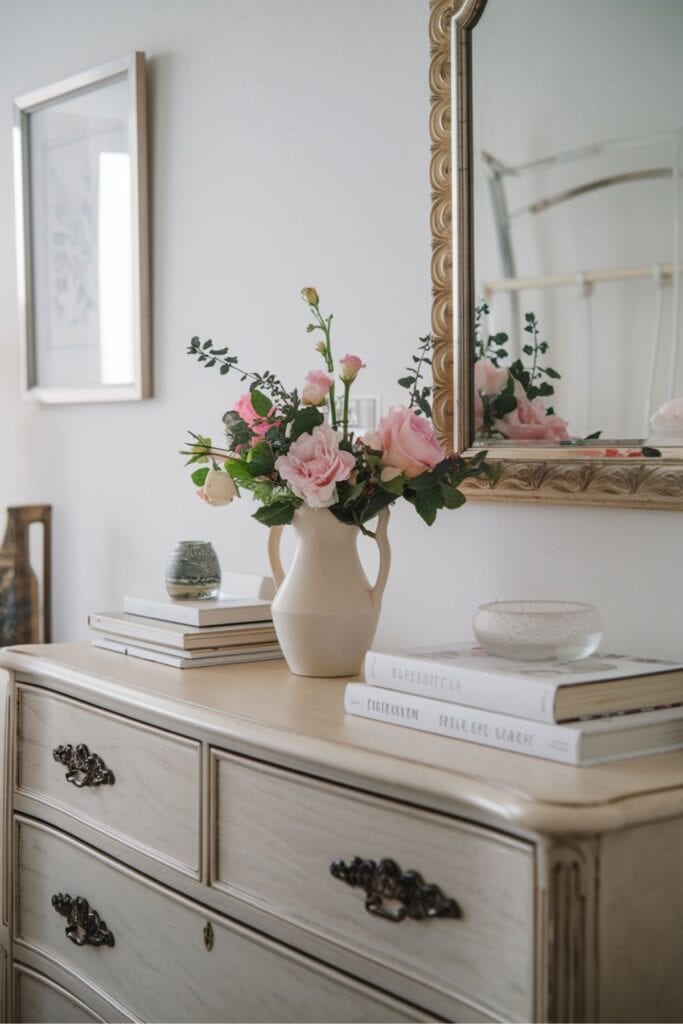 How To Decorate The Top of a Dresser