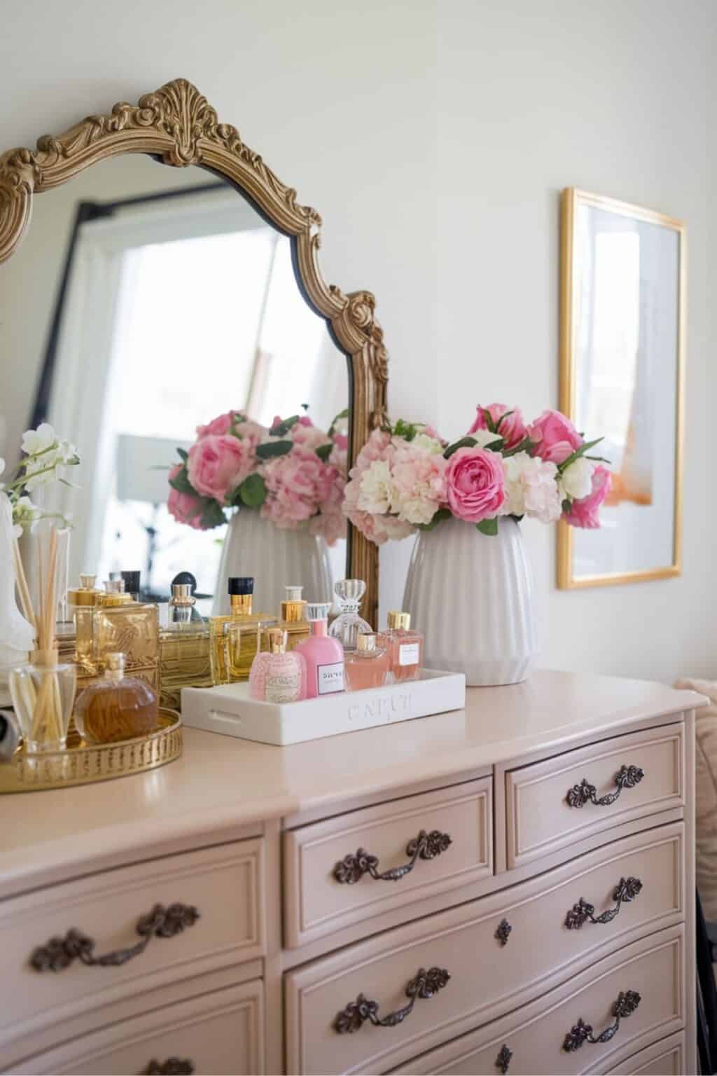 How To Decorate The Top of a Dresser