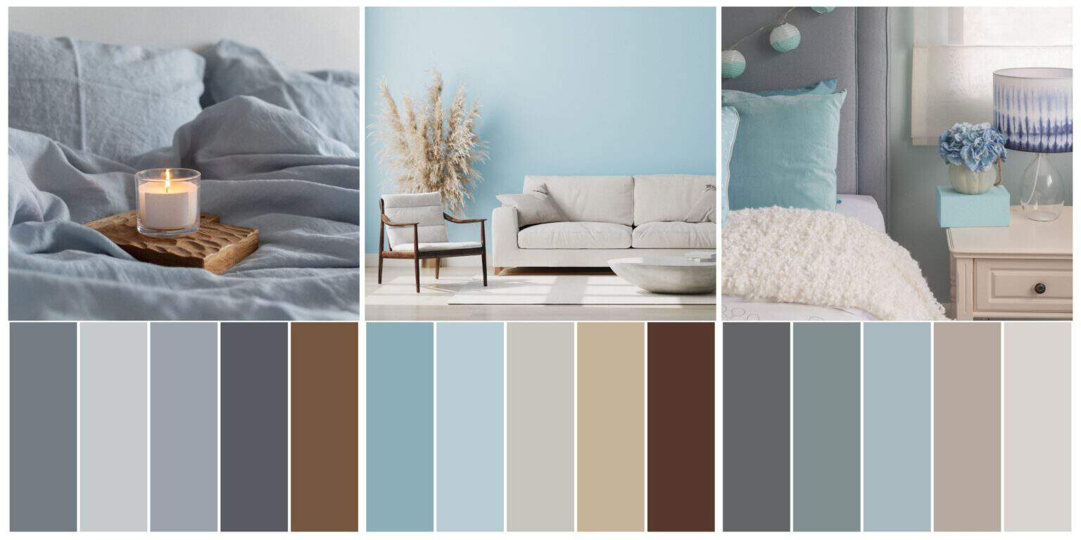 Light Blue Color Palettes Perfect For Interior Design