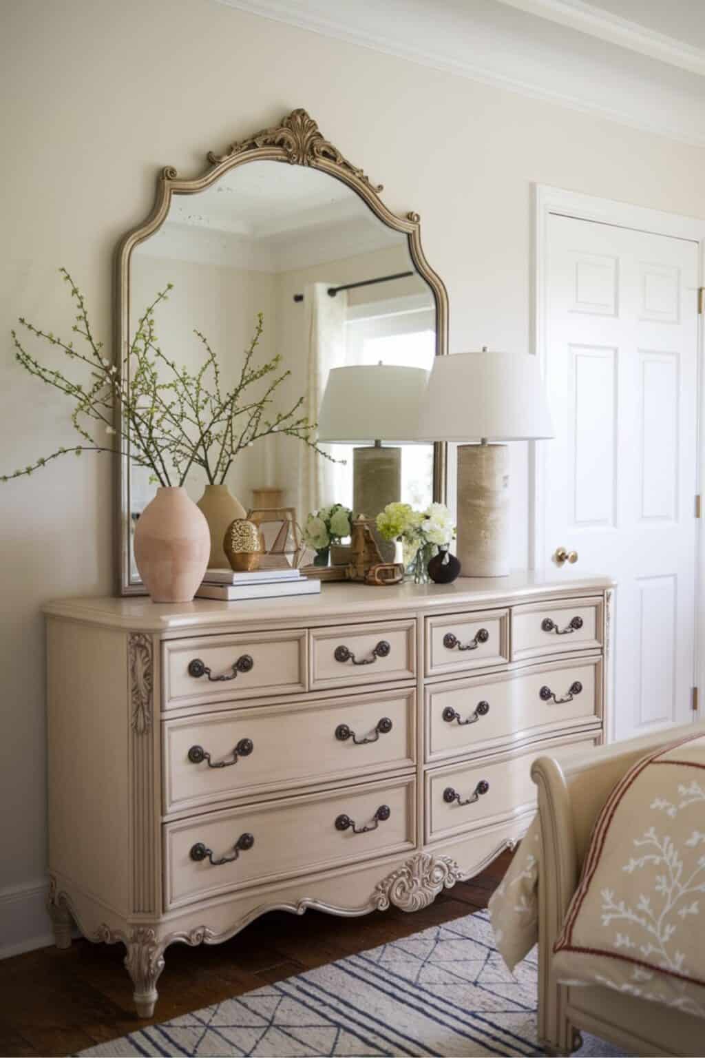 How To Decorate The Top of a Dresser