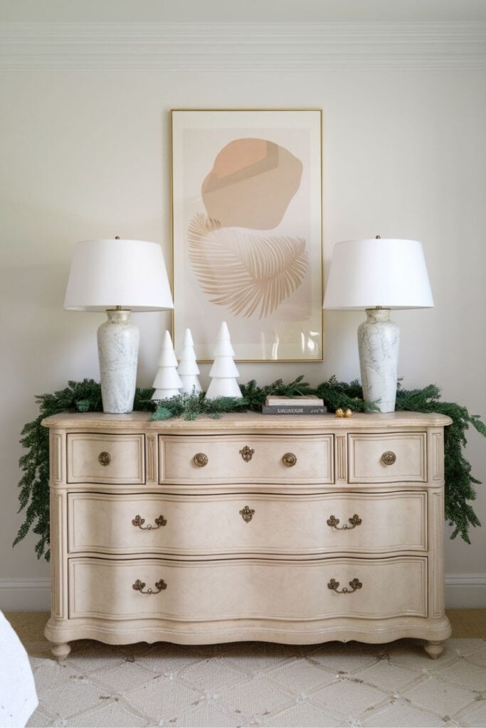 How To Decorate The Top of a Dresser