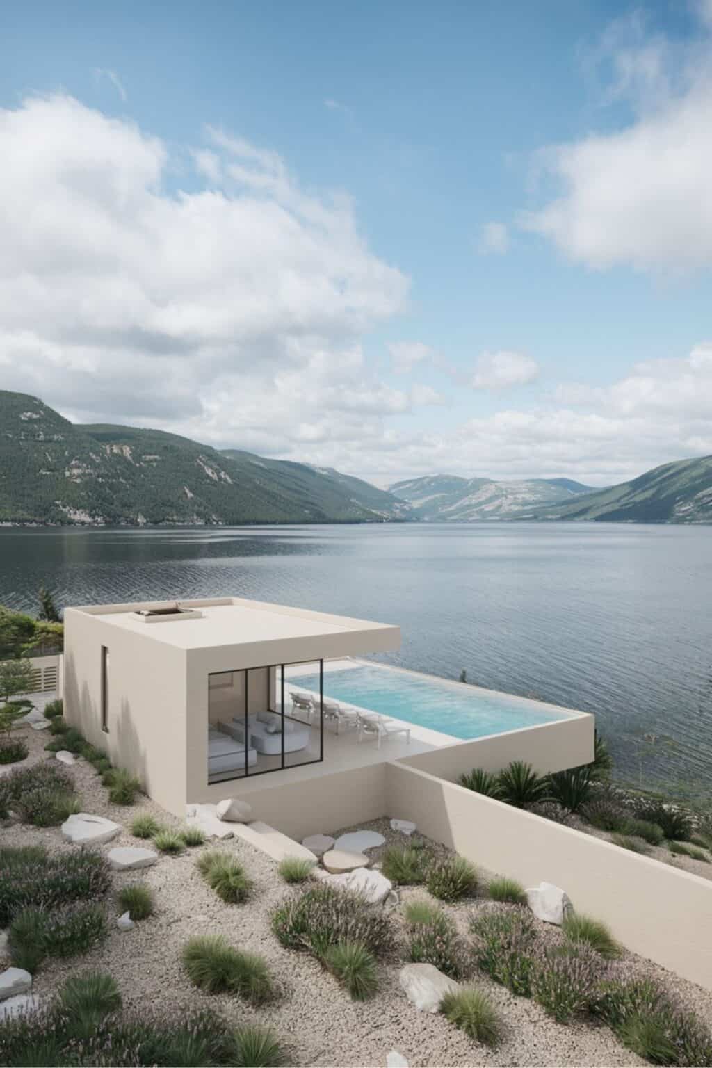 Stunning Lakehouse Exterior Design Ideas - Abloom Decor