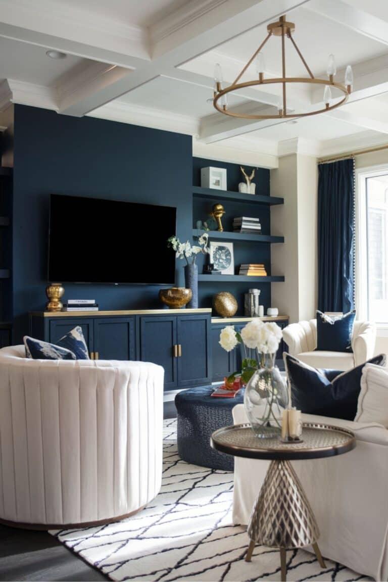 Inspiring TV Accent Wall Ideas - Abloom Decor