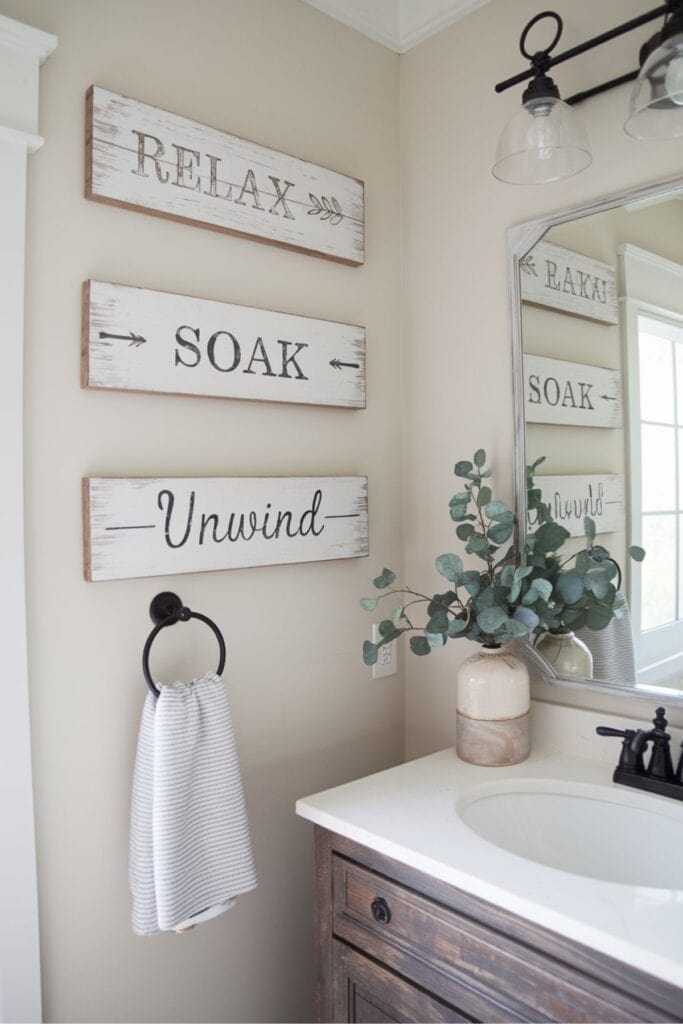Farmhouse Bathroom Ideas For a Cozy Look