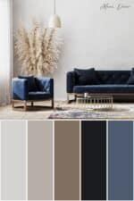 Charcoal Color Palette With Hex Codes and Paint Colors