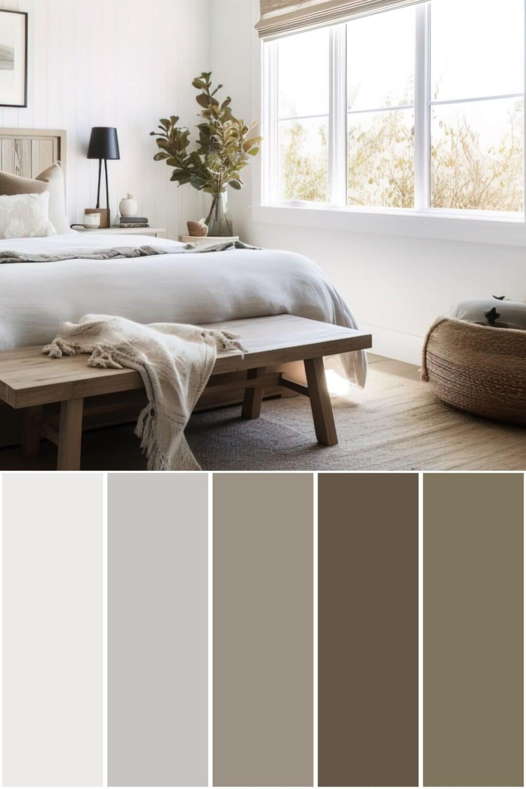 Cozy Color Palette with Hex Codes and Paint Color Matches