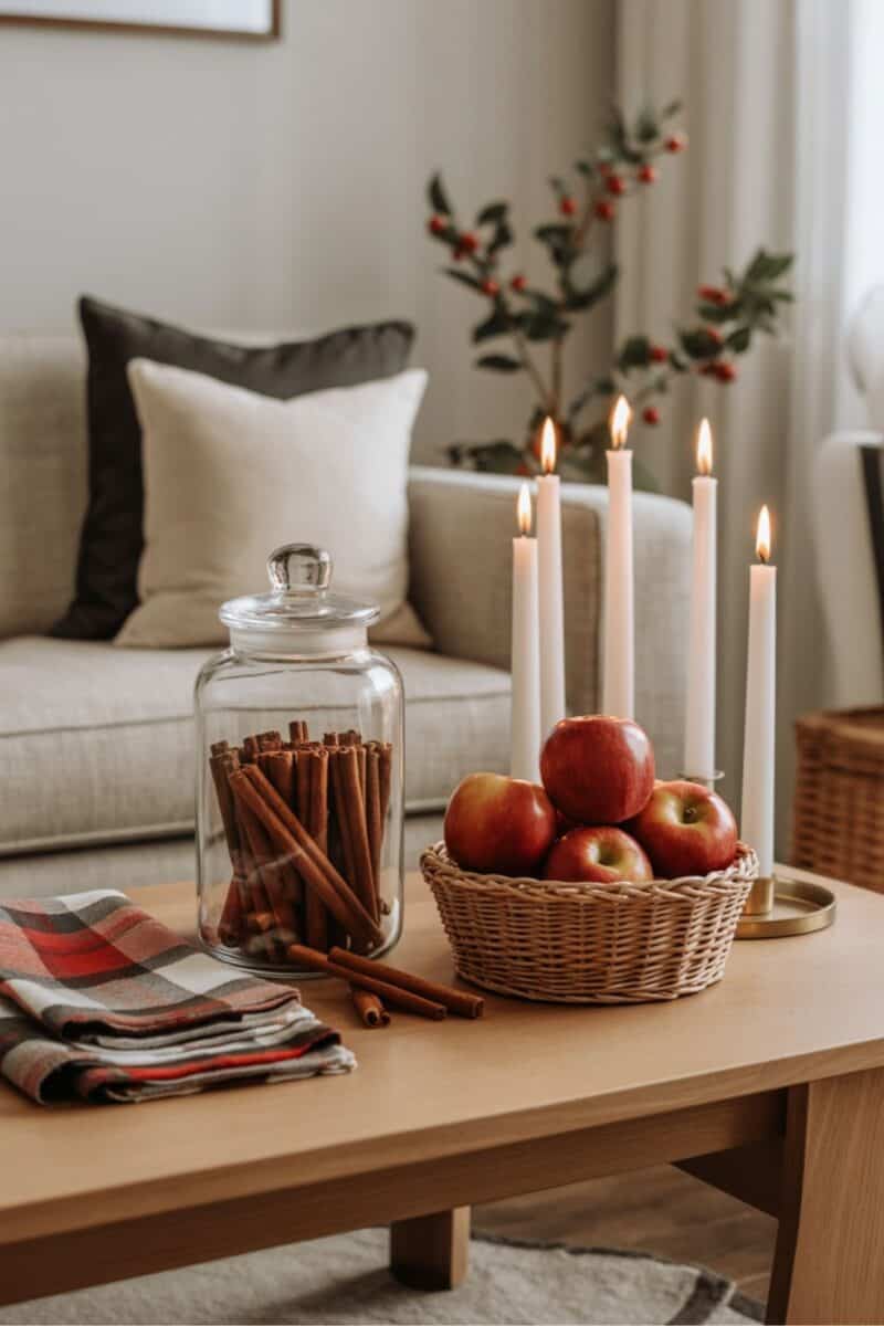 Cozy Fall Coffee Table Decor Ideas