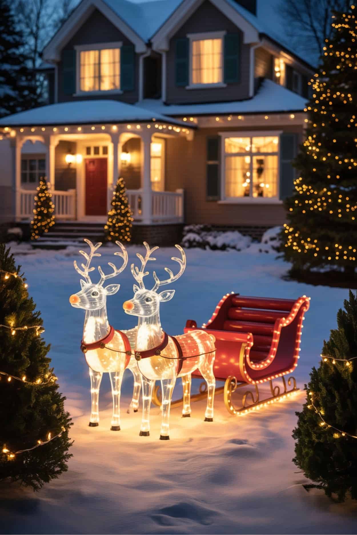 24 Outdoor Christmas Decorations That Bring Holiday Cheer