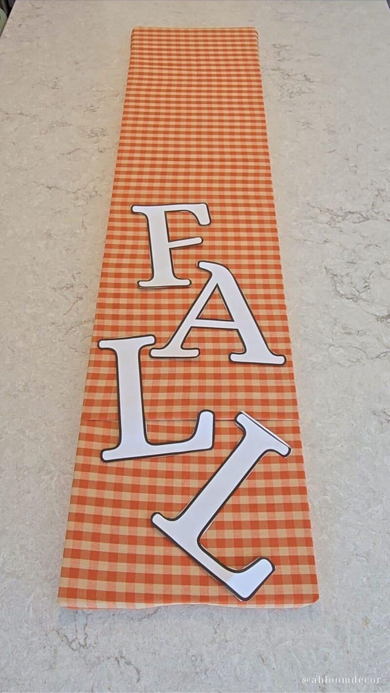 Reusable DIY Fall Porch Sign You Can Update Each Season