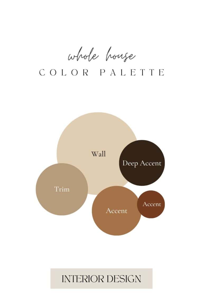 Timeless Warm Color Palette for a Welcoming Whole Home Look