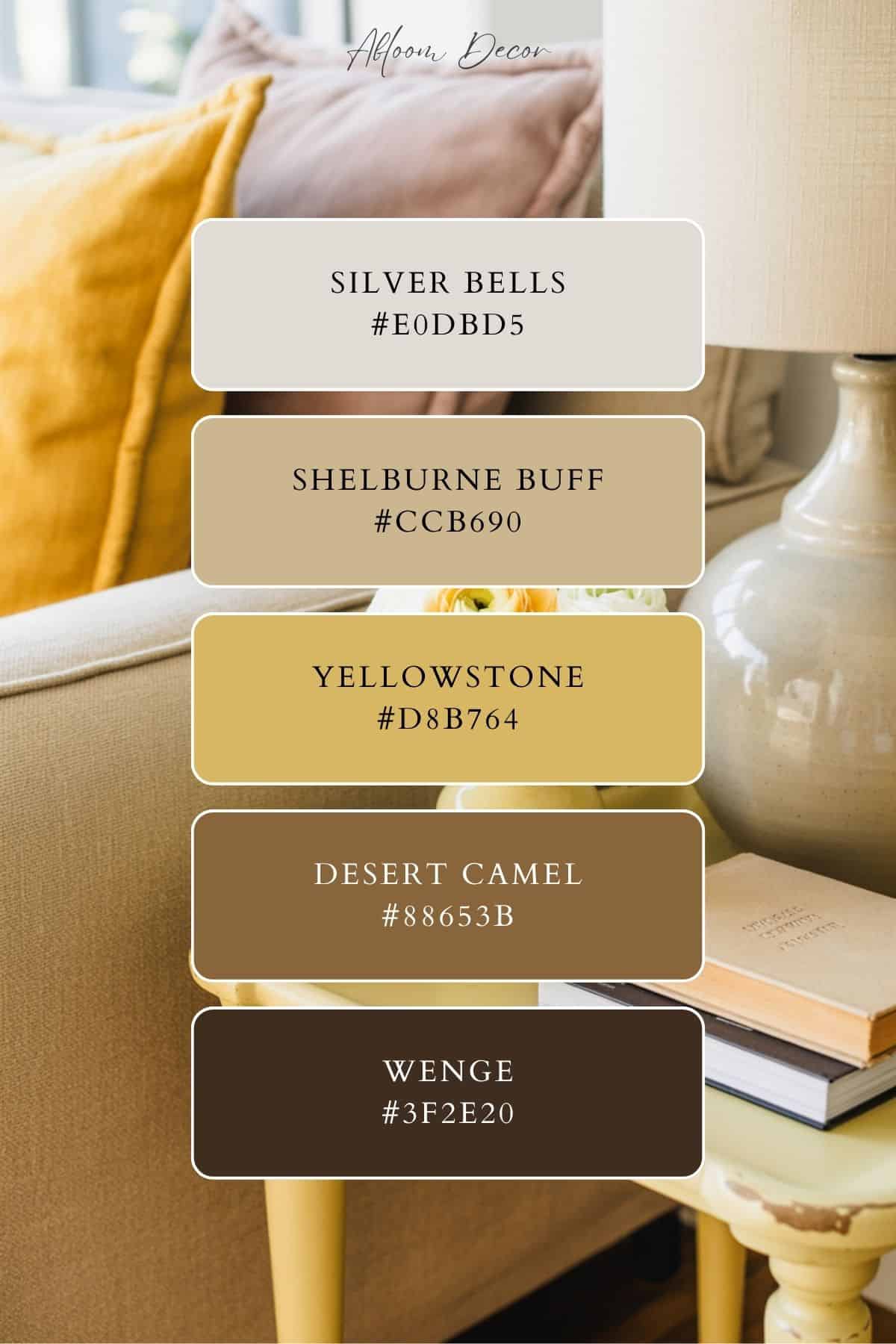 Butter Yellow Color Palette Pairs Beautifully with Neutrals