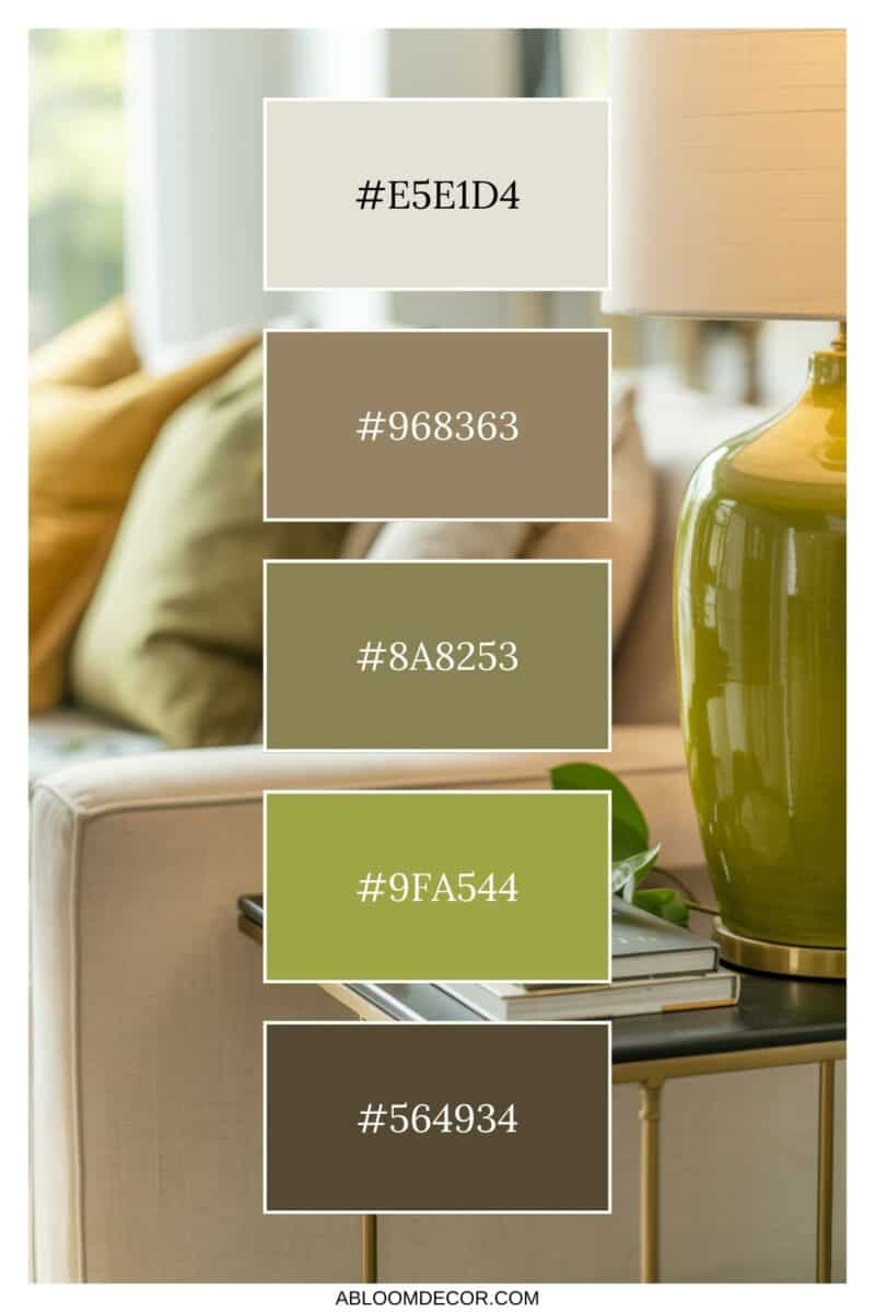 Chartreuse Green Color Palette That Feels Grounded