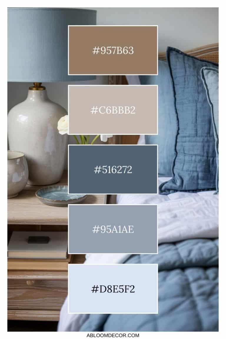 Cool Blue Color Palette for a Cozy and Cohesive Home