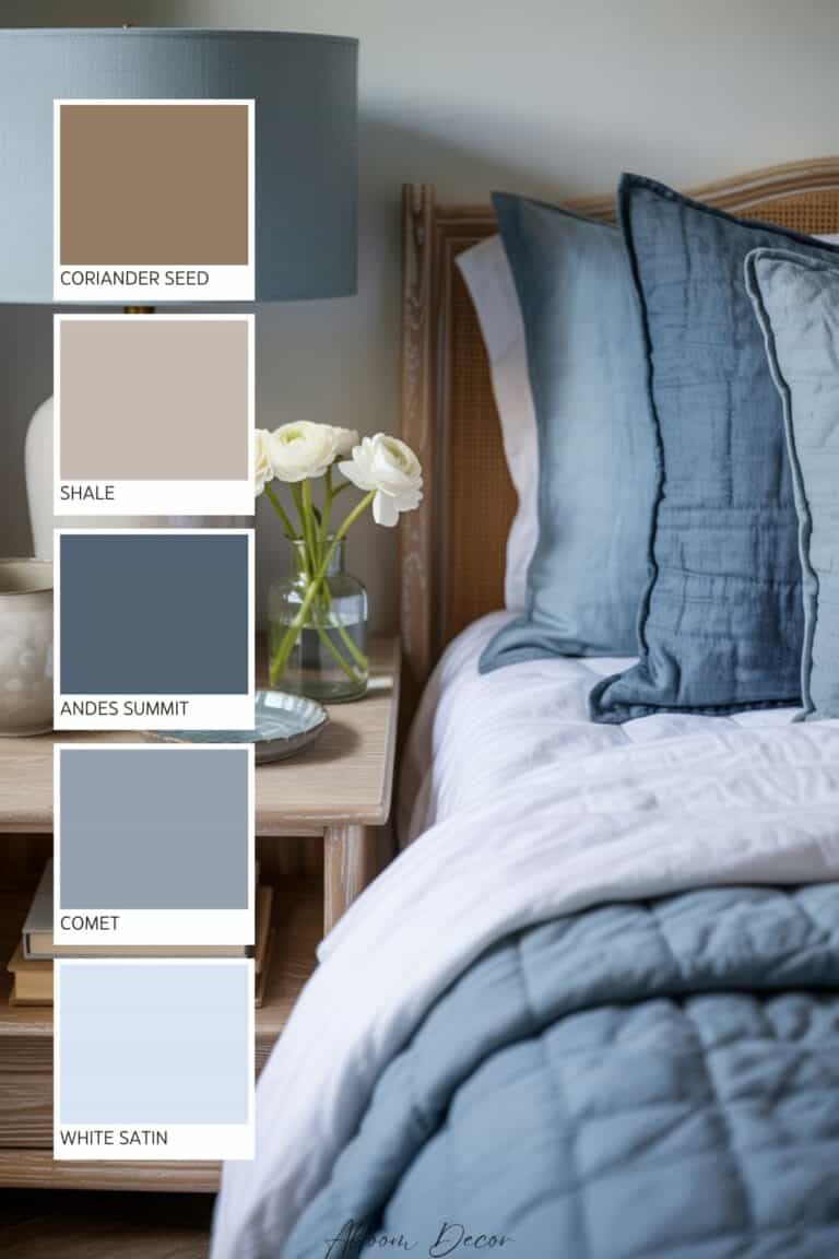 Cool Blue Color Palette for a Cozy and Cohesive Home