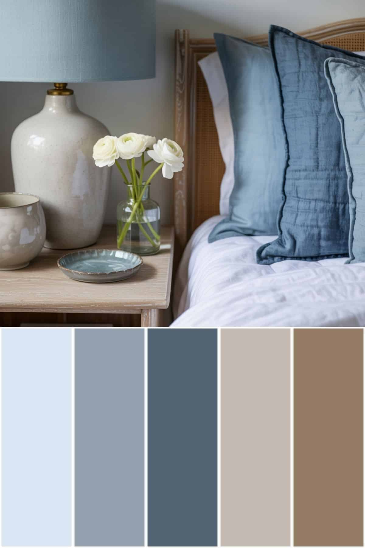 Cool Blue Color Palette for a Cozy and Cohesive Home