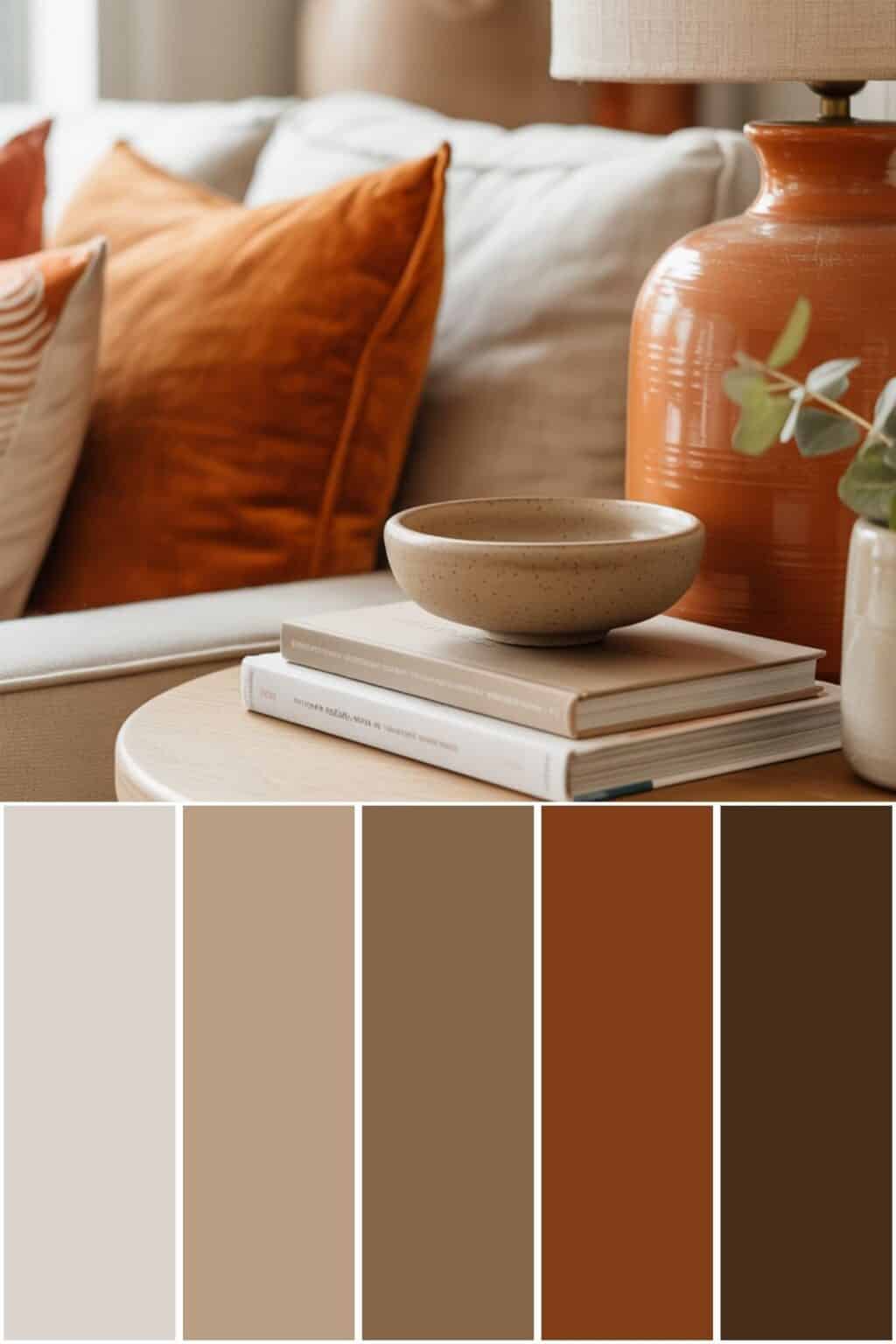 Orange Color Combo Where Neutrals Feel Anything but Boring