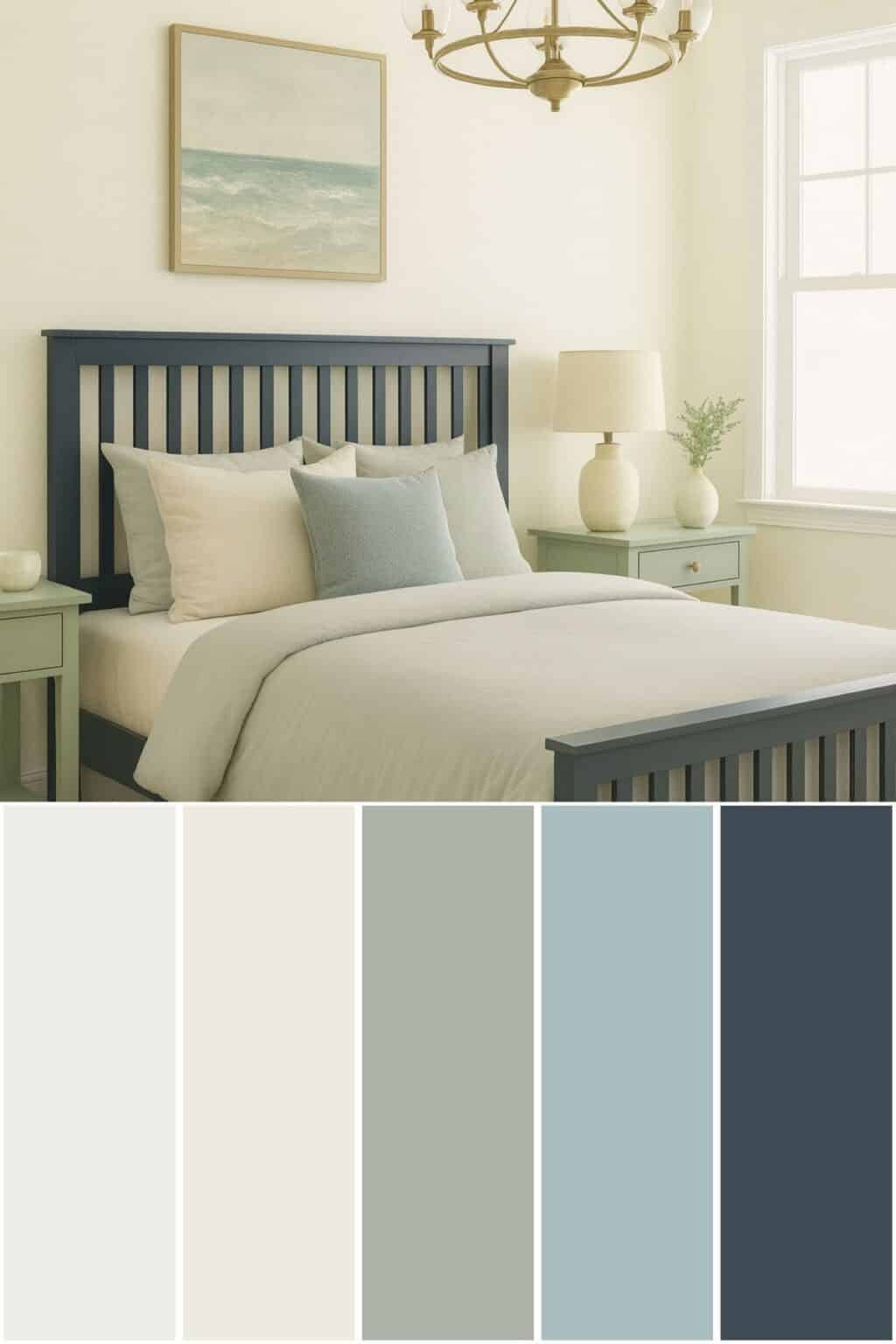 Cozy Color Palette with Hex Codes and Paint Color Matches